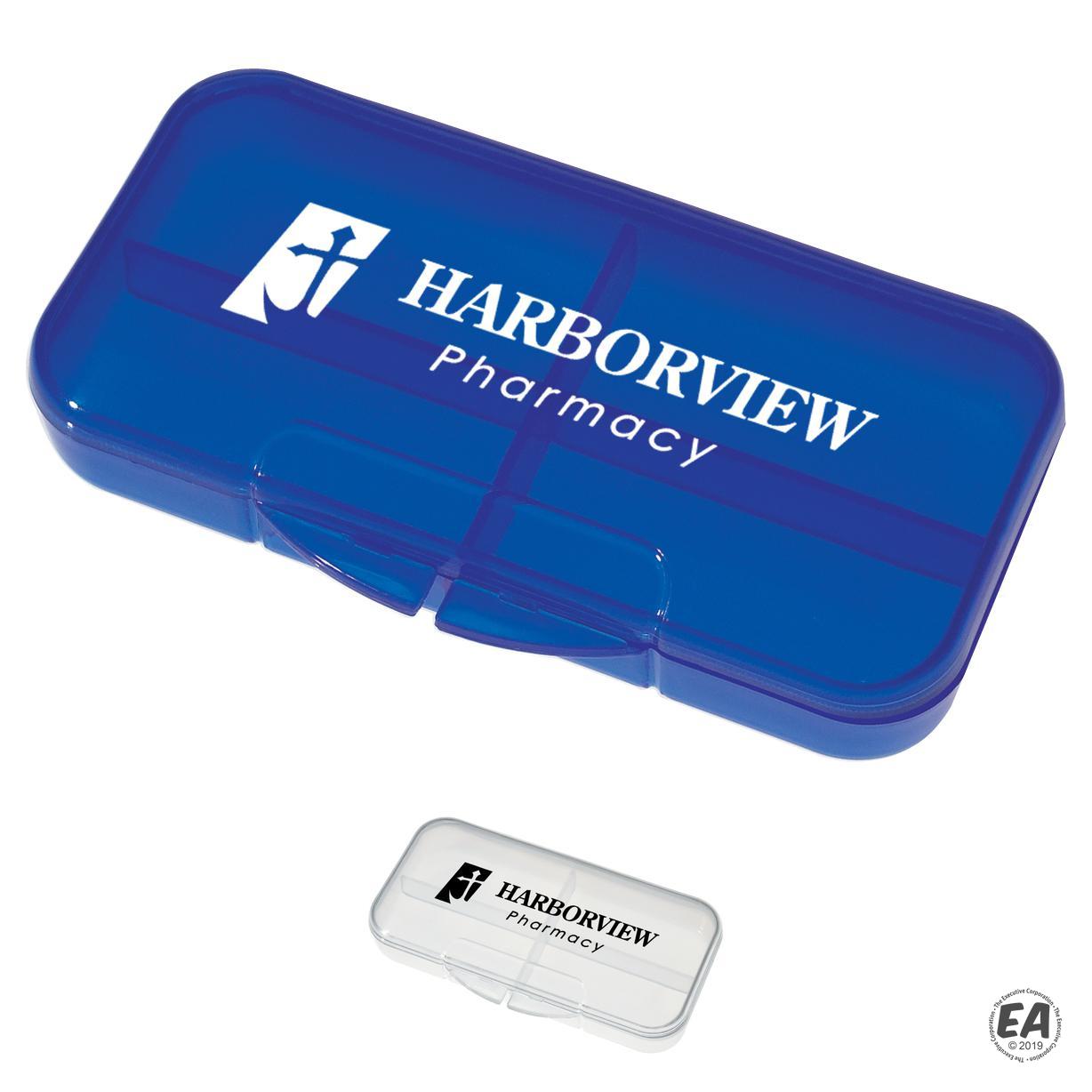 Customized Rectangular Shape Pill Holder | Branded Pill Cases ...