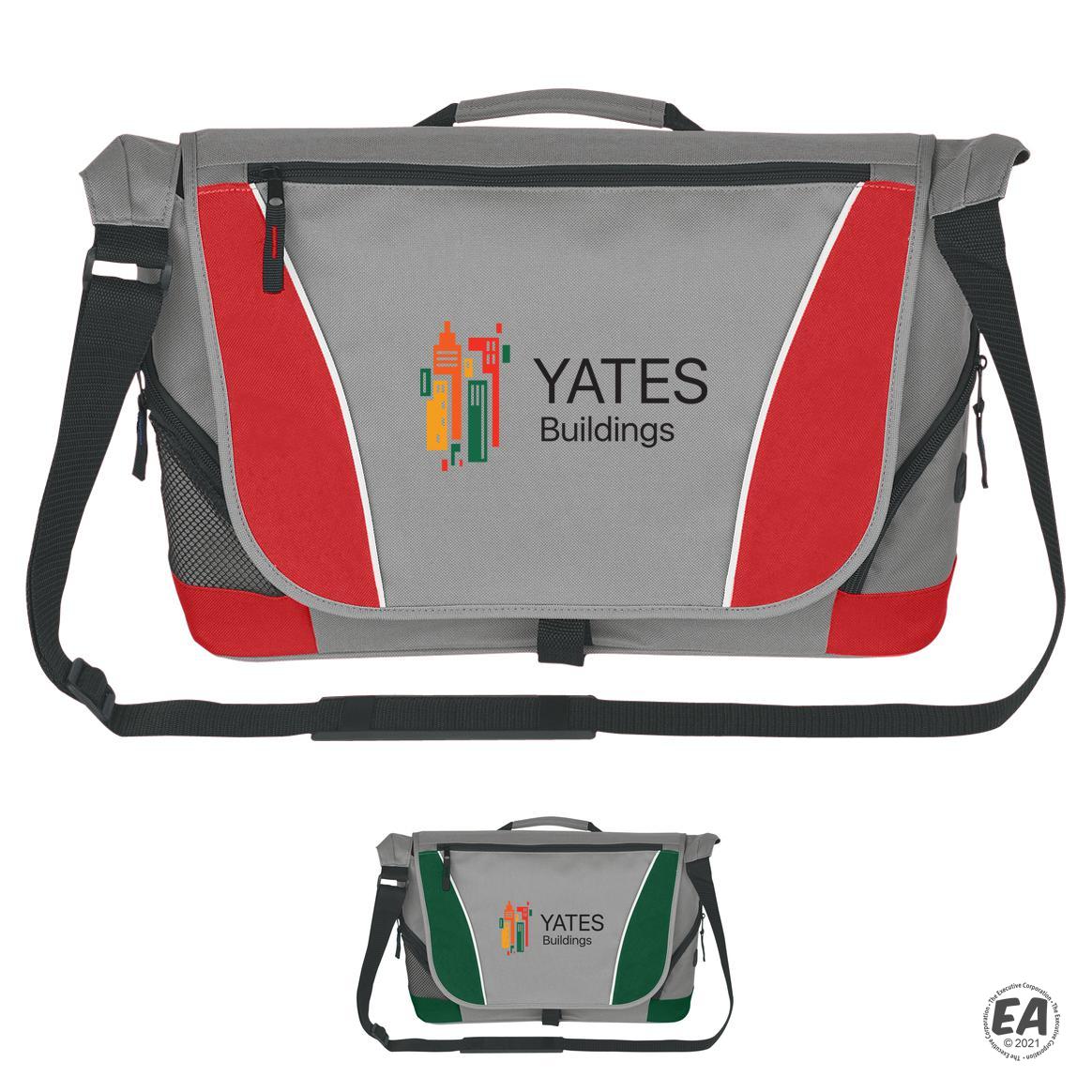 Branded Travel Polyester Messenger Bag | Customized Messenger Bags ...
