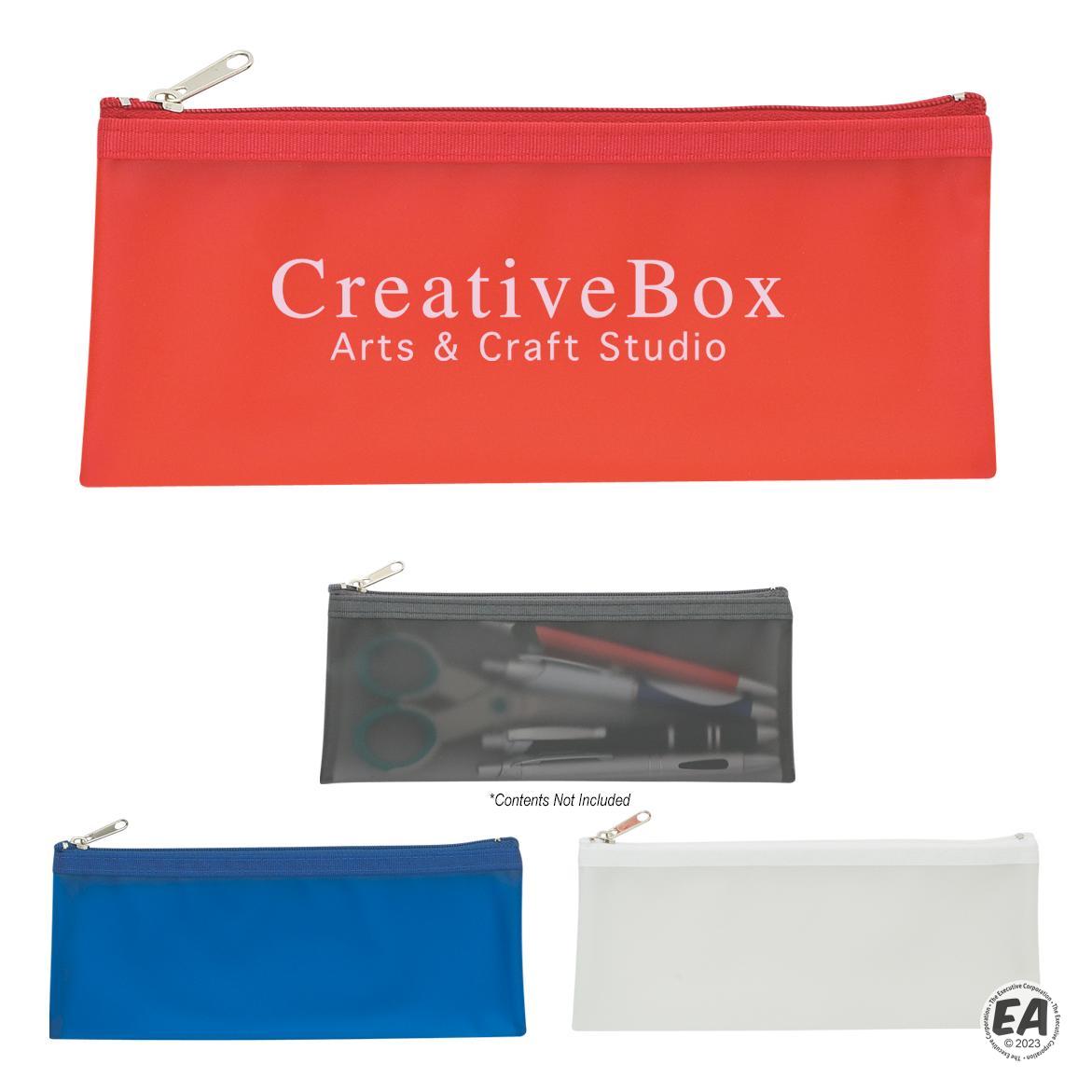 Customized Zippered Pencil Case | Promotional Binder Kits | Branded ...