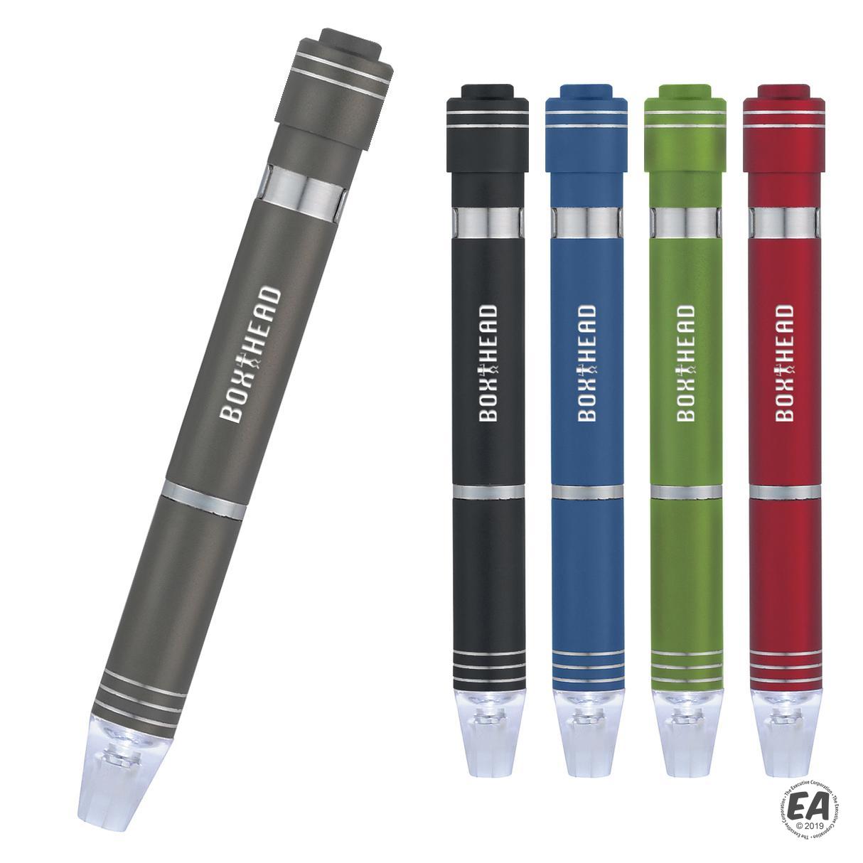 Customized Aluminum Multi-Tool Kit With LED Light | Promotional ...