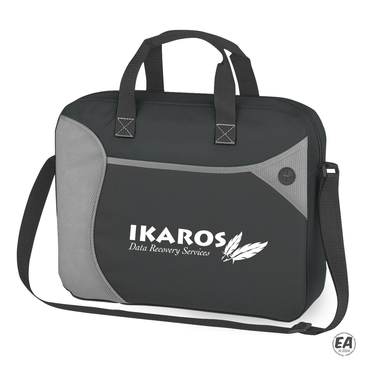 Promotional Wave Briefcase Messenger Bag | Customized Messenger ...