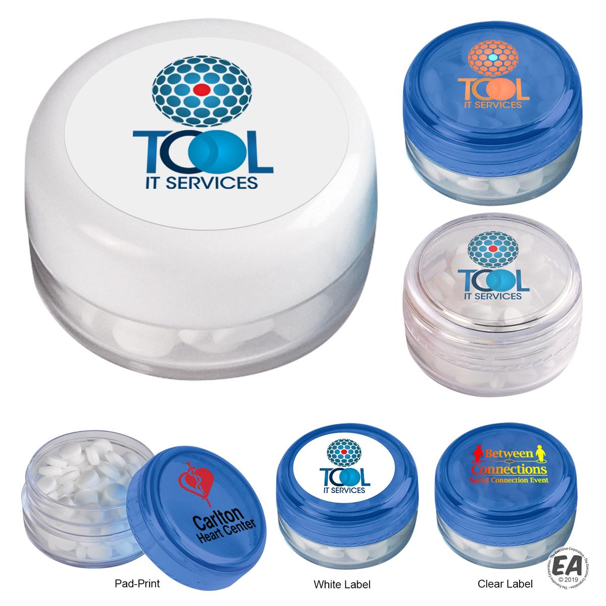 Promotional Peppermints In Circle Case | Customized Mints | Custom ...