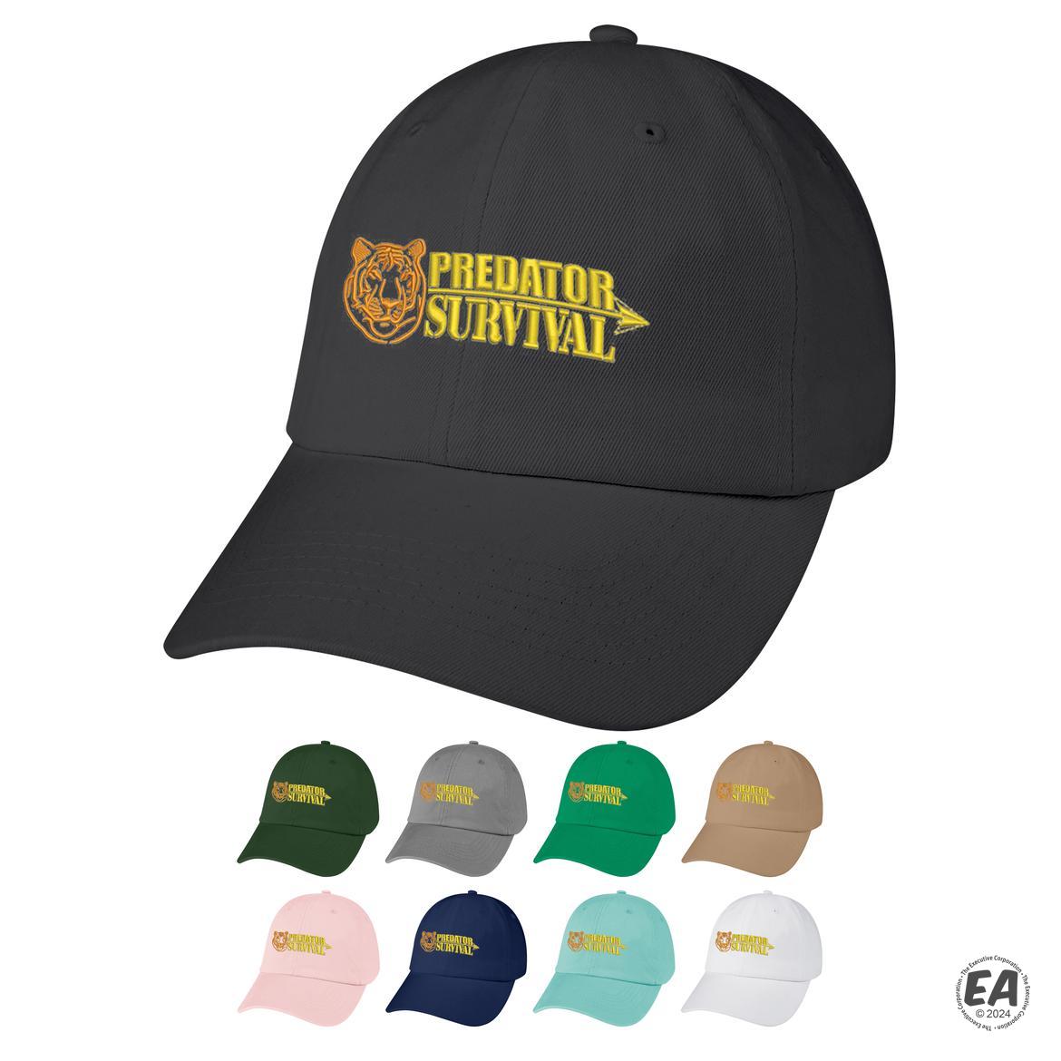 Promotional Brushed Washed Cotton Cap | Customized Caps | Branded ...