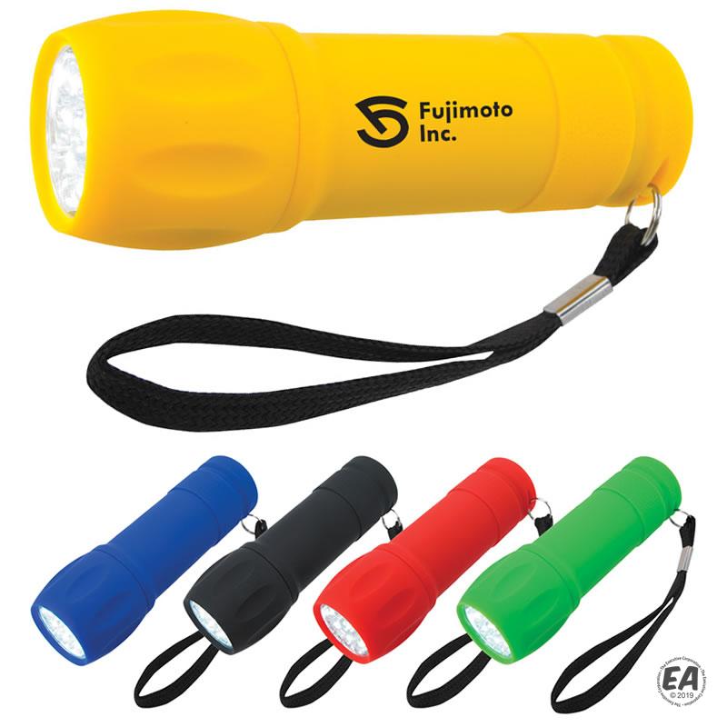Customized Rubberized Torch LED Light | Promotional Flashlights with ...