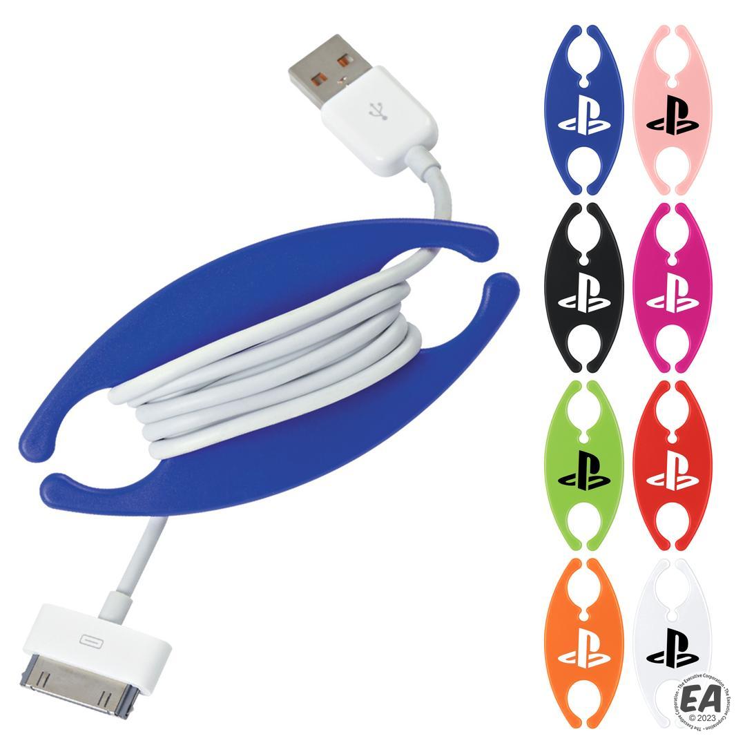 Customized Tech Cord Wrap/Earphone Organizer | Promotional Earbuds ...