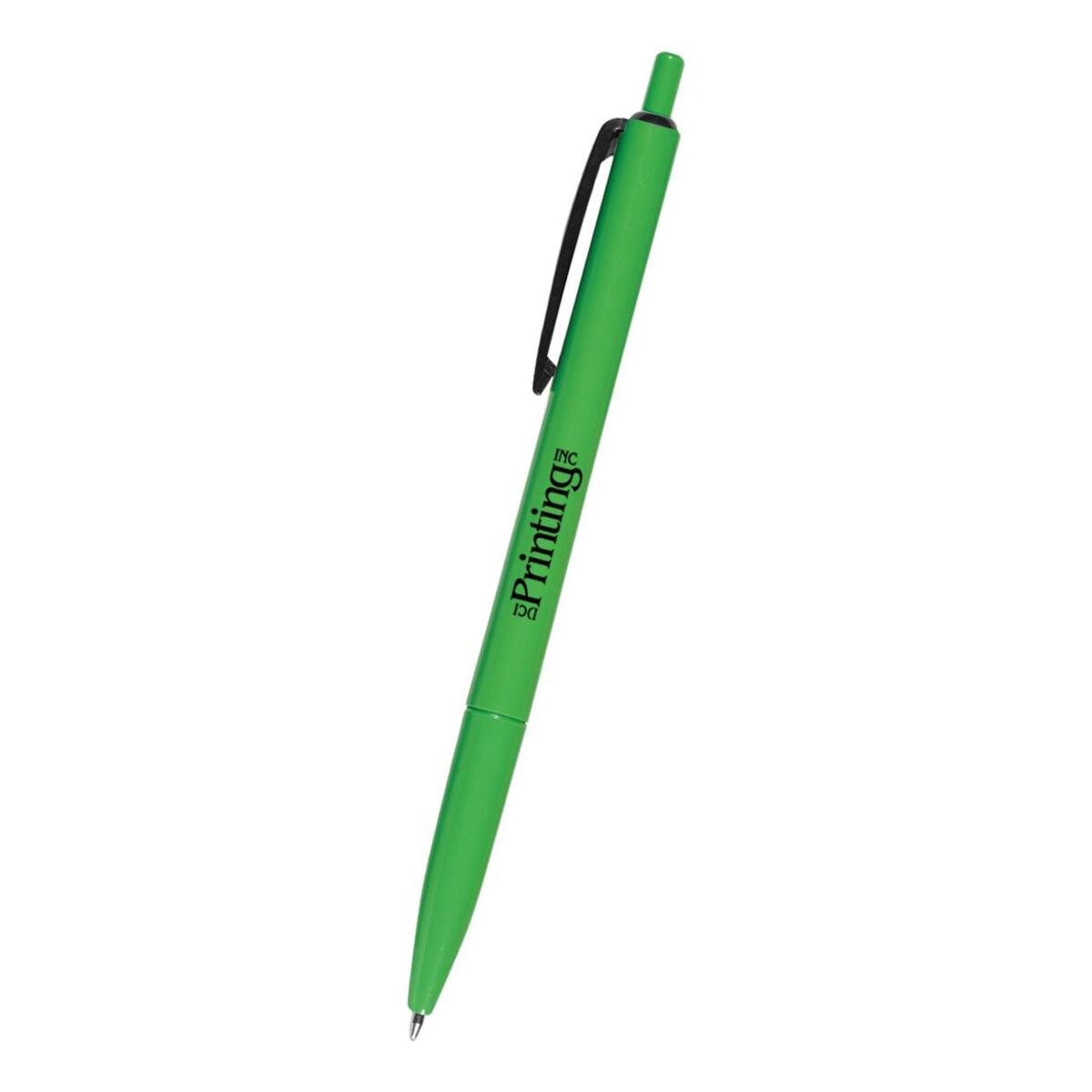 Promotional Blaze Plastic Click Pen | Branded Plastic Click Pens ...