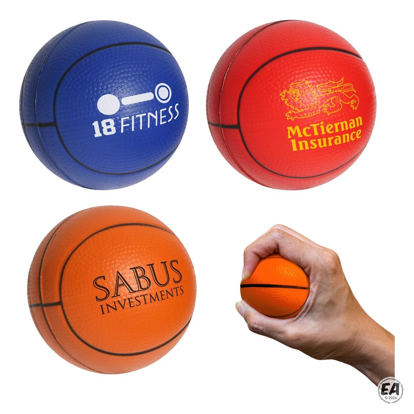 Promotional Basketball Slo-Release Serenity Squishy | Customized Stress ...