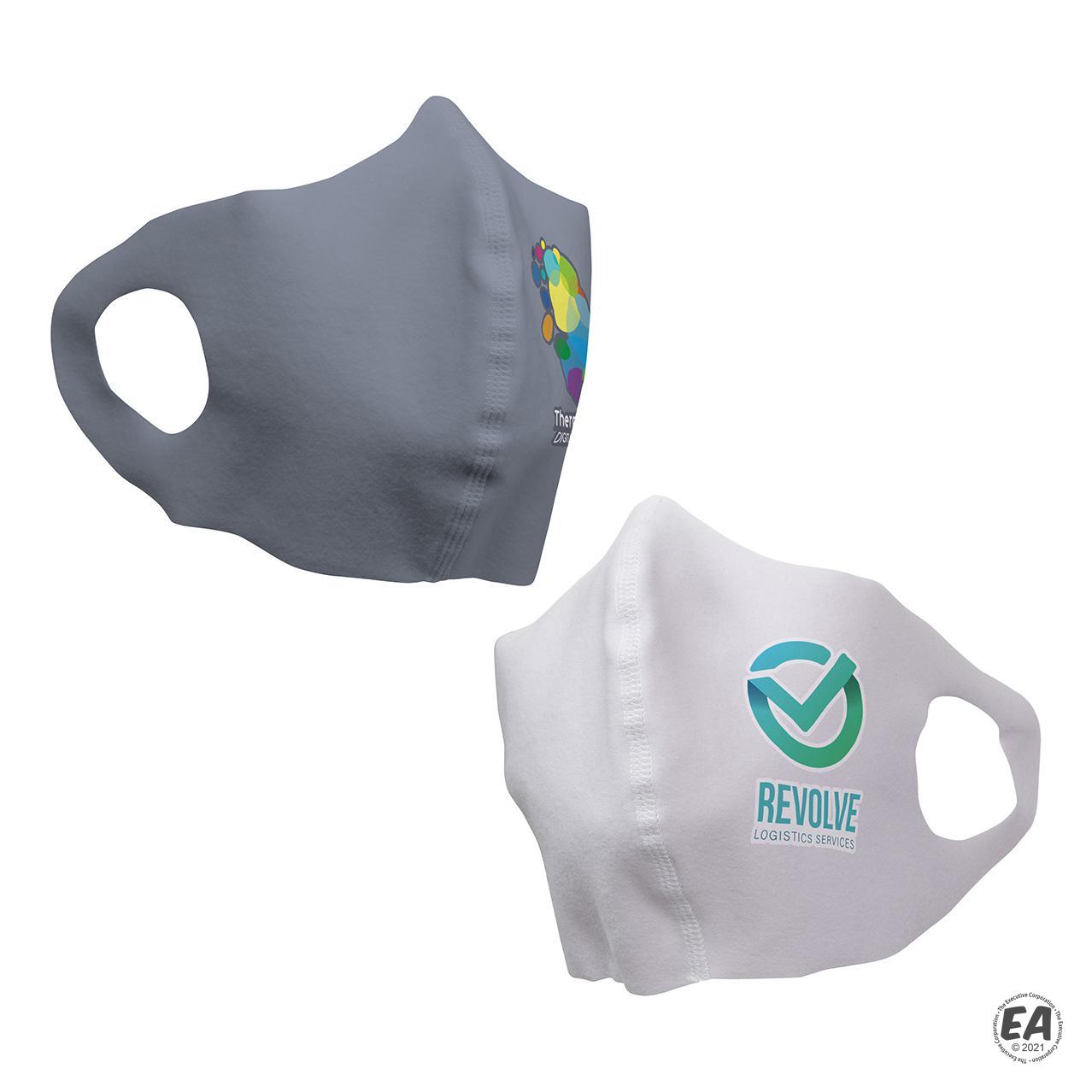 Customized Sentinel Polyester Heat Transfer Face Mask | Custom Face ...