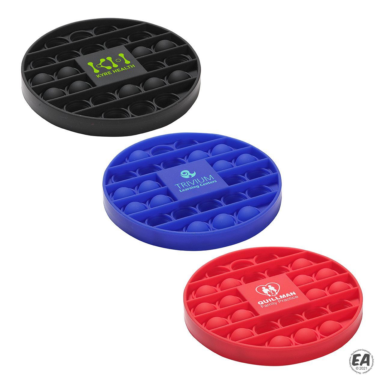 Promotional Push Pop Round Bubble Game | Branded Games | Customized ...