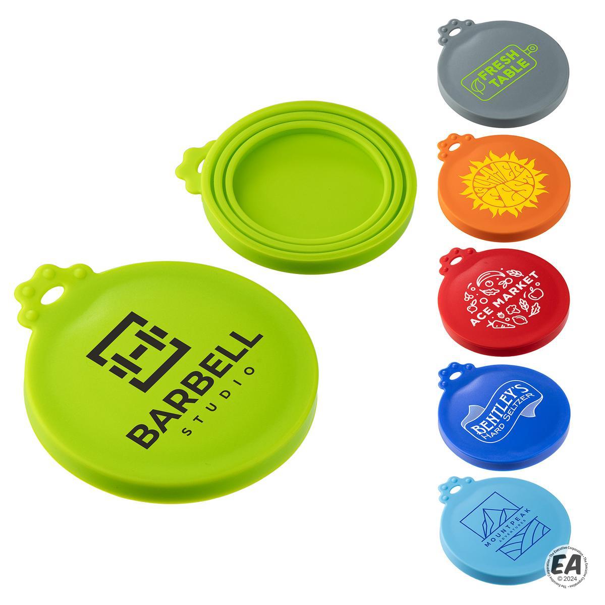Customized Stay Fresh Silicone Can Lid | Promotional Food Containers ...