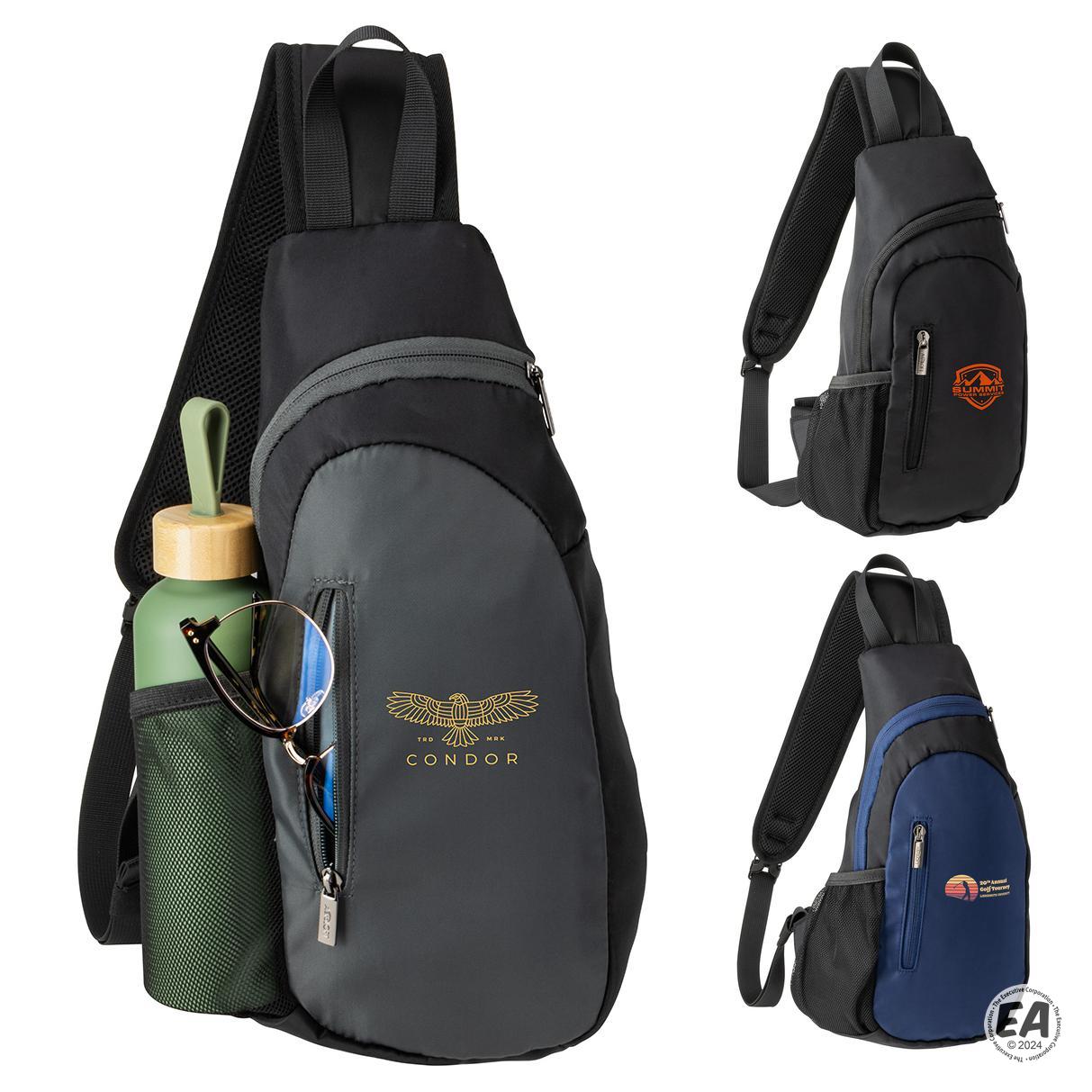 Promotional AeroLOFT Crossbody Sling Backpack | Customized Sling Bags ...