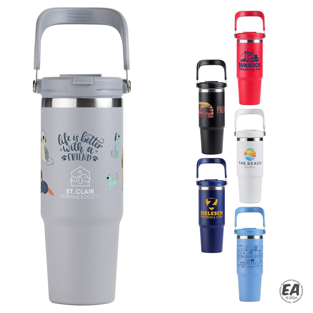 Customized SENSO Venture DuoFlow 30 oz Vacuum Insulated Stainless ...