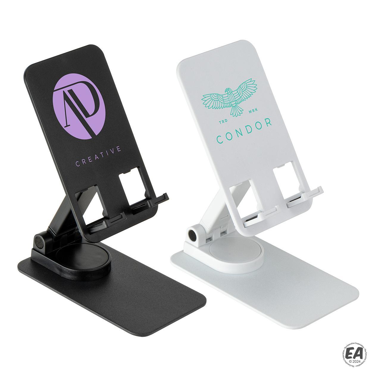 Promotional Ellipse 360 Degree Rotation Steel Phone Stand | Customized ...