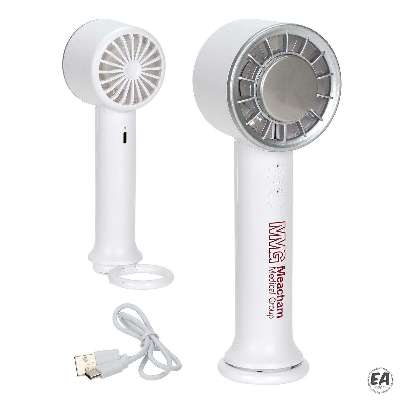 Promotional Best Buddy Tools Tempest Handheld Fan with AC Refrigeration ...