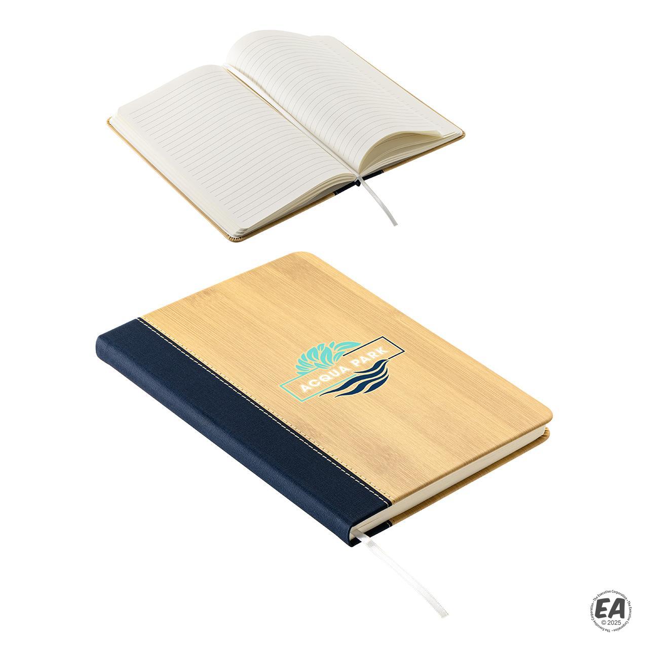 Custom Anji Faux Bamboo Hardcover Journal | Customized Journals ...