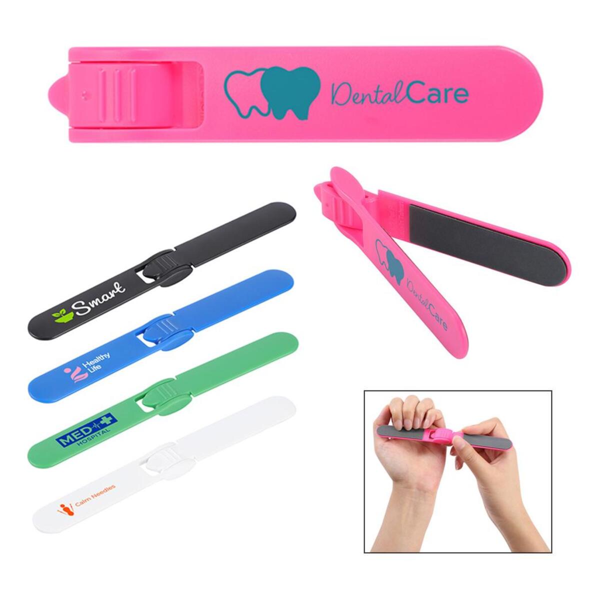 Promotional Salon Folding Dual Nail File | Customized Nail Files ...