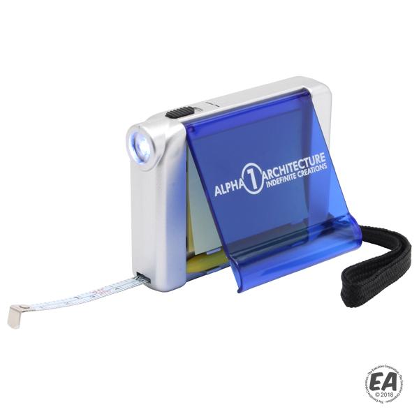 Custom Lighted Tape Measure with Notepad | Customized Tape Measures ...