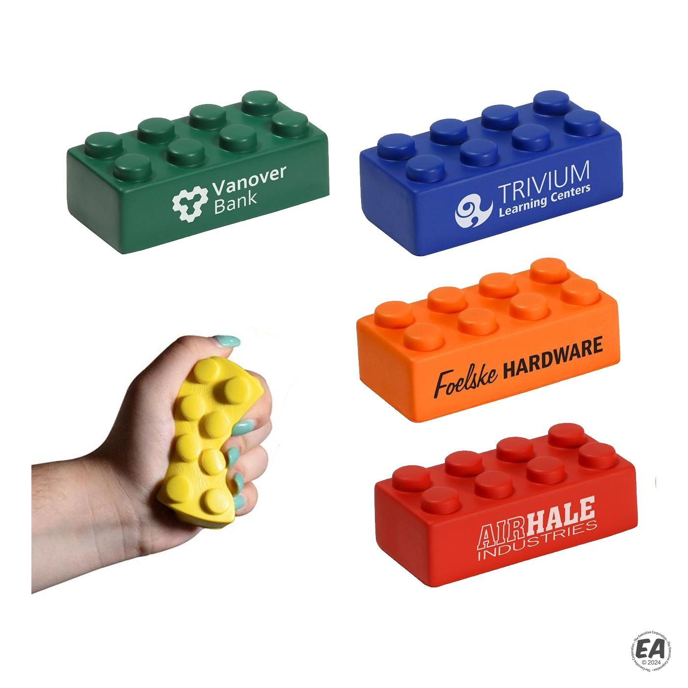 Promotional Building Block Stress Reliever (Individual Piece ...