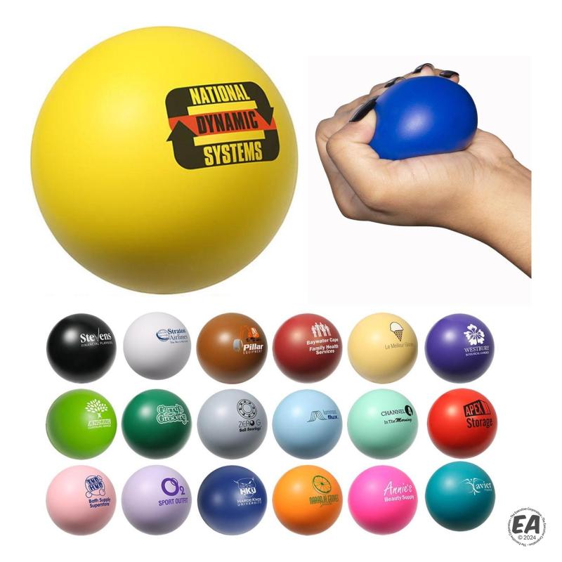 Promotional Round Stress Ball Stress Reliever | Custom Stress Relievers ...