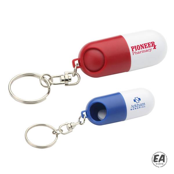 Branded Twist A Pill Key Chain | Customized Pill Cases | Promotional ...
