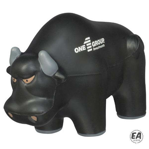 Customized Wall Street Bull Stress Reliever | Promotional Stress ...