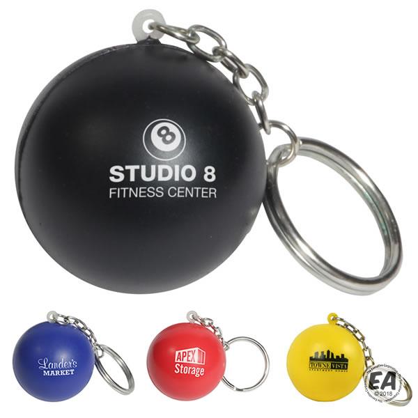 Customized Stress Ball Key Chain Stress Reliever | Custom Stress ...