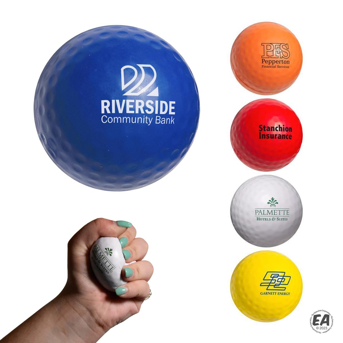 Customized Golf Ball Stress Reliever | Promotional Stress Relievers ...