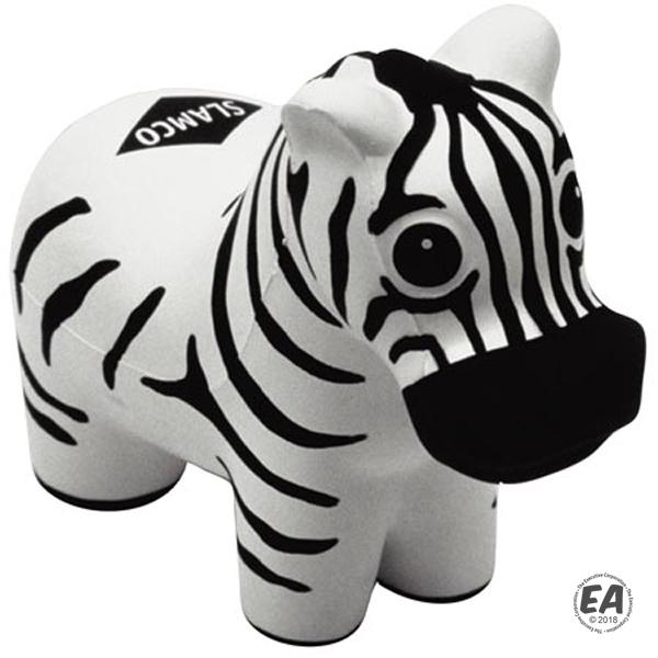 Branded Zebra Stress Reliever | Custom Stress Relievers | Customized ...