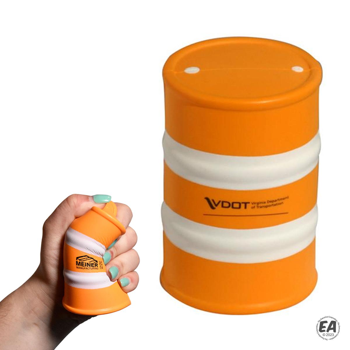 Customized Safety Barrel Stress Reliever | Custom Stress Relievers ...