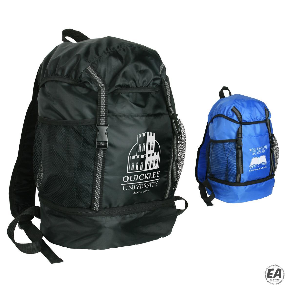 Promotional Trail Loop Drawstring Backpack | Branded Backpacks | Customized Trail Loop ...