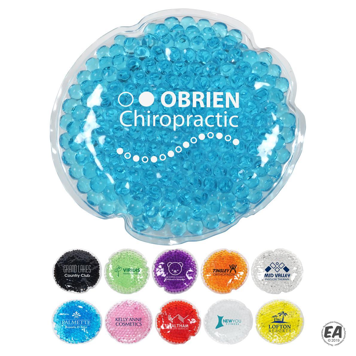 Promotional Round Aqua Pearls Hot Cold Pack | Customized Hot Cold Packs ...