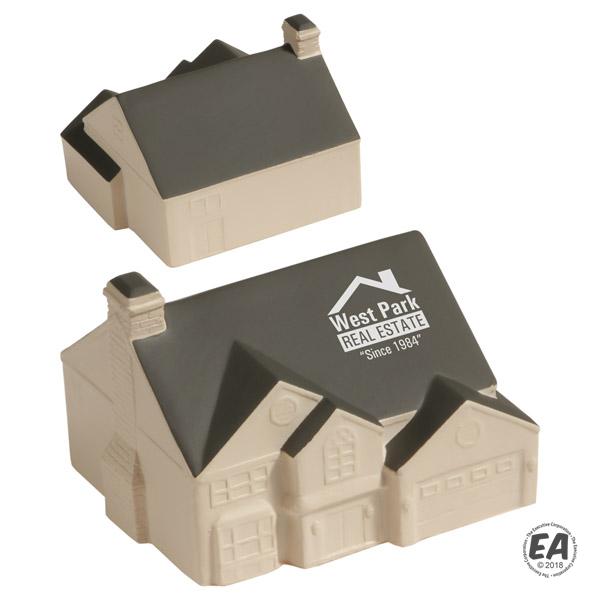 Customized Modern House Stress Reliever | Promotional Stress Relievers ...