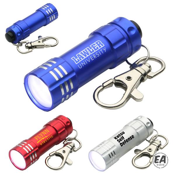 Customized Bright Shine LED Key Chain | Promotional Flashlights ...