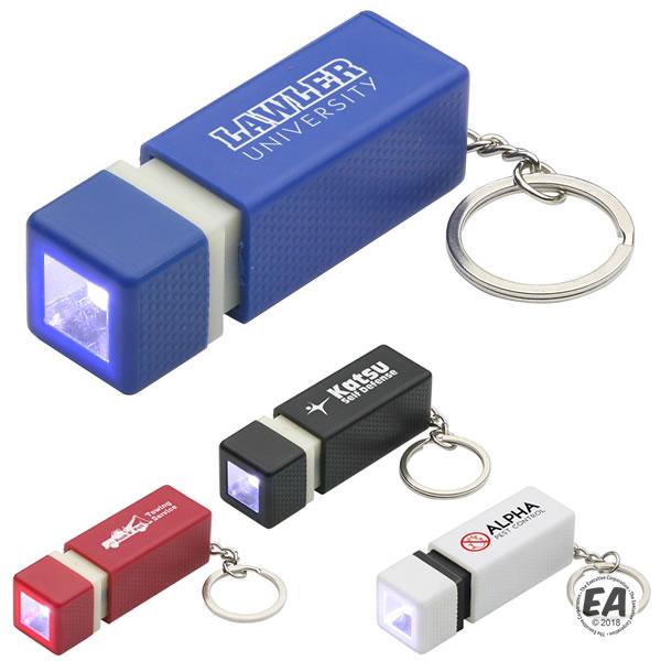 Promotional Pull-Lite LED Key Chain | Custom Flashlights Keychains ...