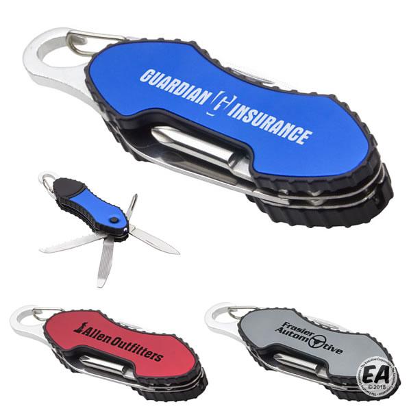 Customized 6 In 1 Carabiner Tool | Promotional Multi Knives | Branded 6 ...