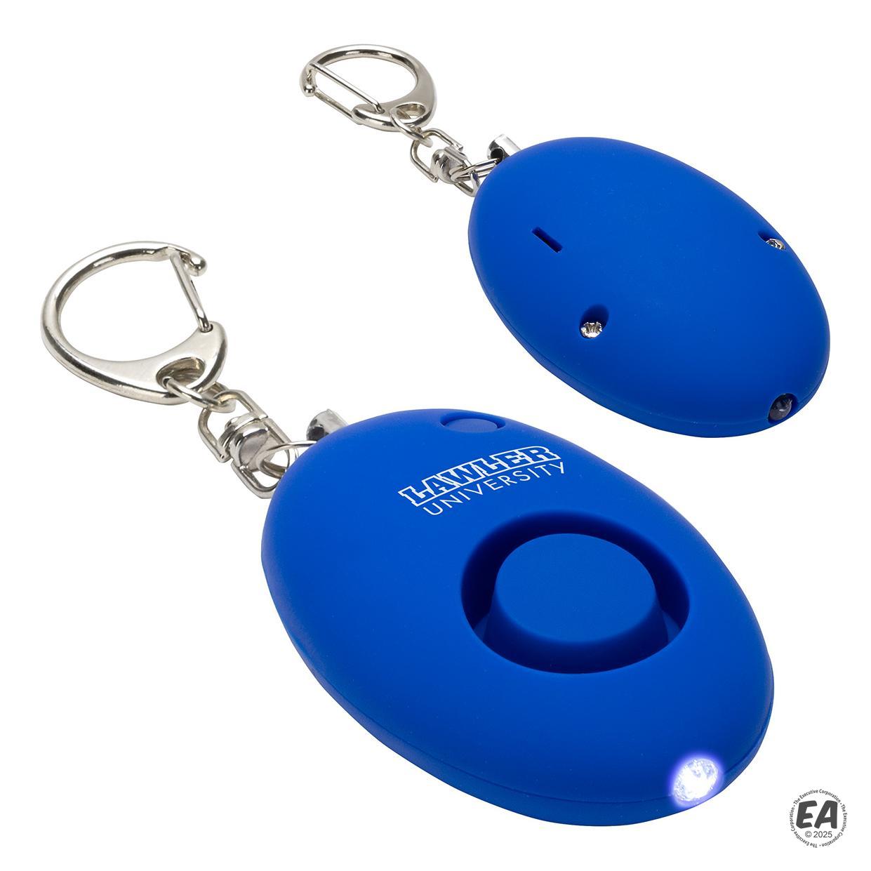 Customized Soft-Touch LED Light & Alarm Key Chain | Promotional ...