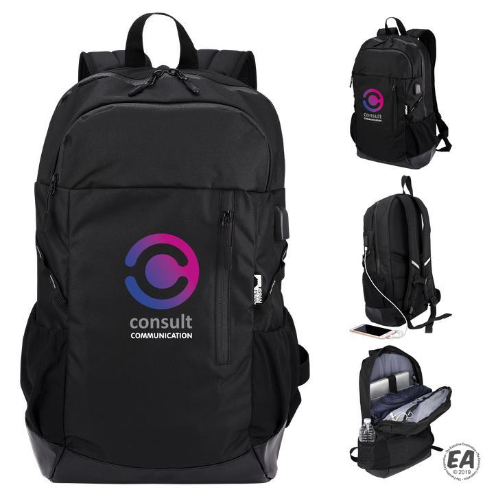 Promotional Urban Peak Water Resistant Computer Backpack | Customized ...