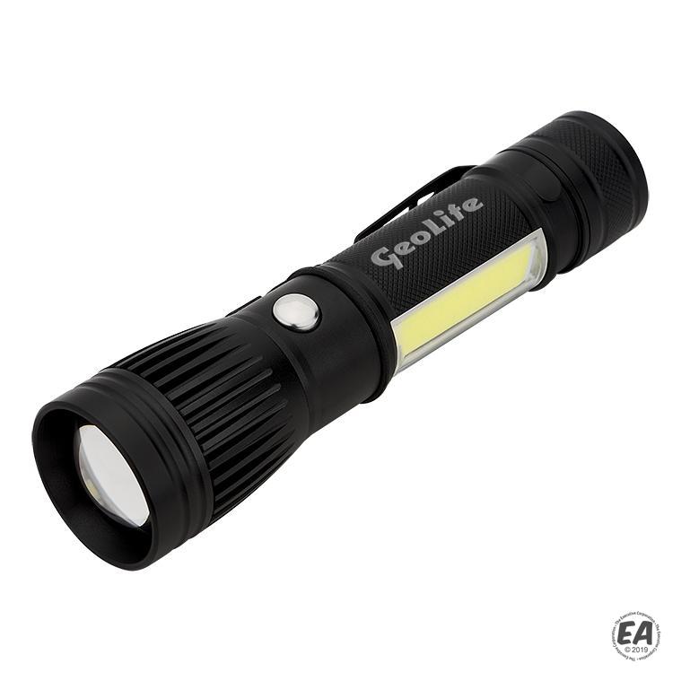 Branded Channel LED / COB Rechargeable Flashlight | Customized LED ...