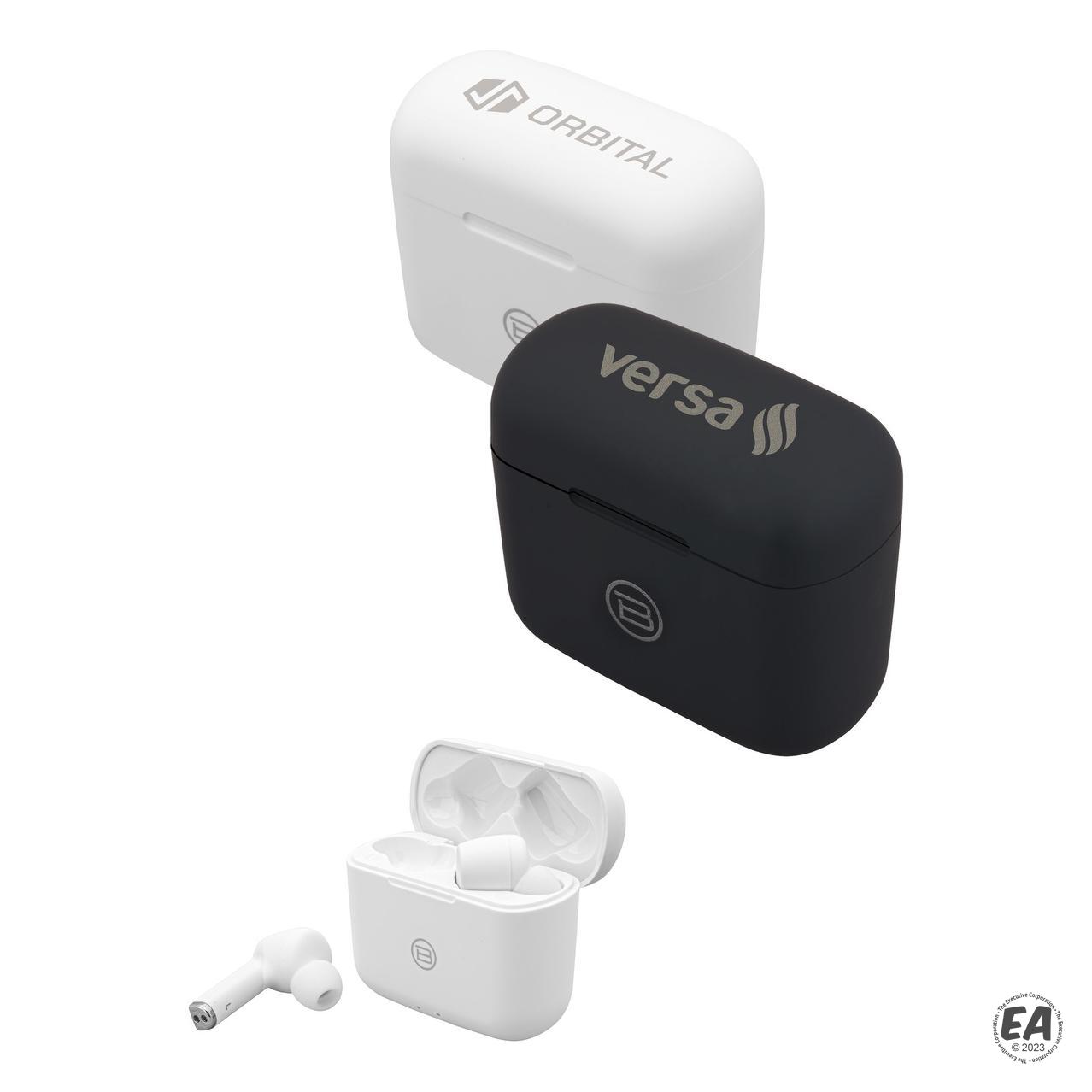 Customized Biconic Focus True Wireless Earbuds & Case | Promotional ...