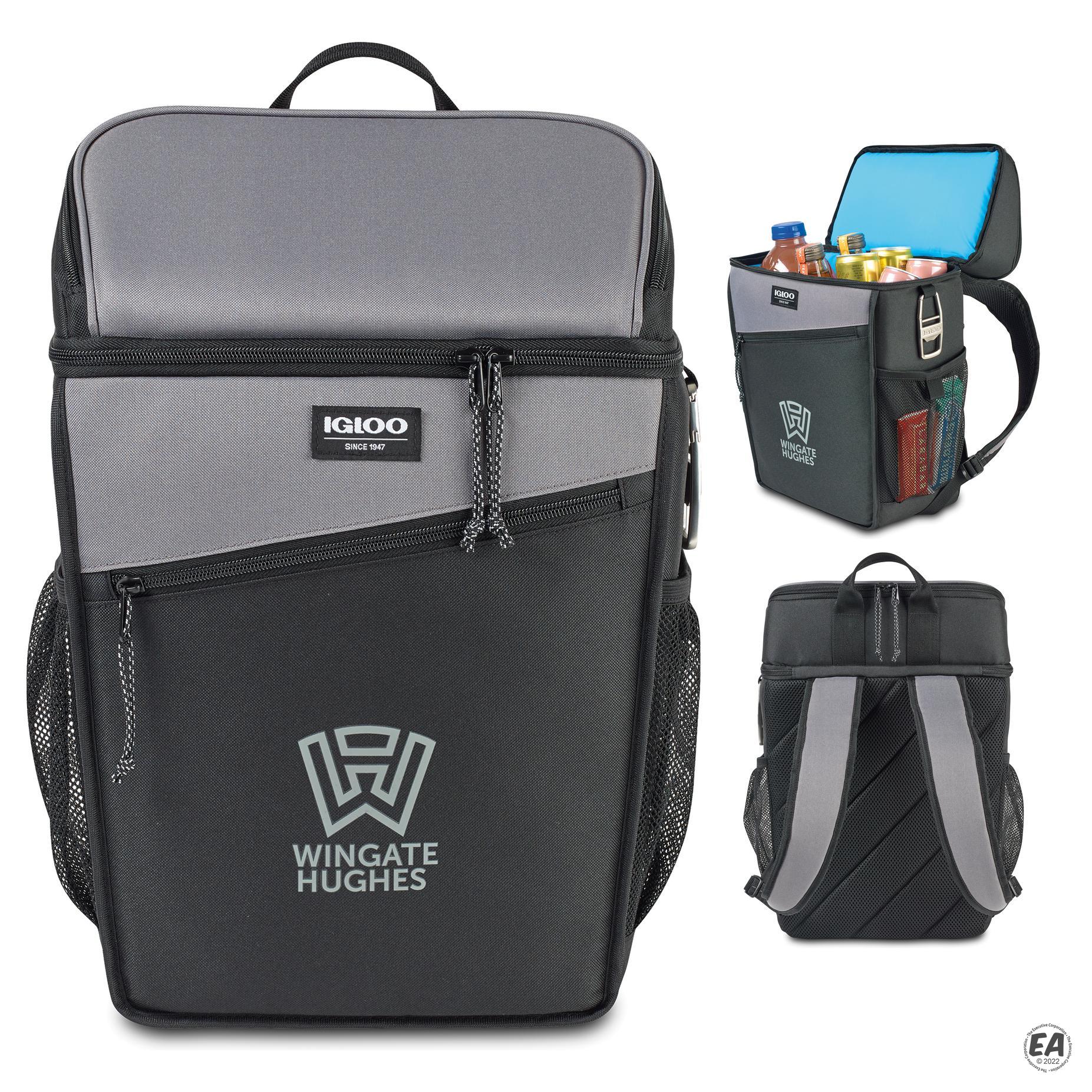 Customized Igloo Juneau Backpack Cooler | Promotional Cooler Backpacks ...