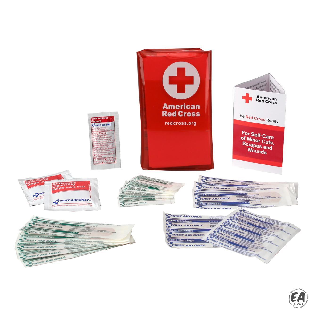 Custom American Red Cross Pocket First Aid Kit | Customized First Aid ...