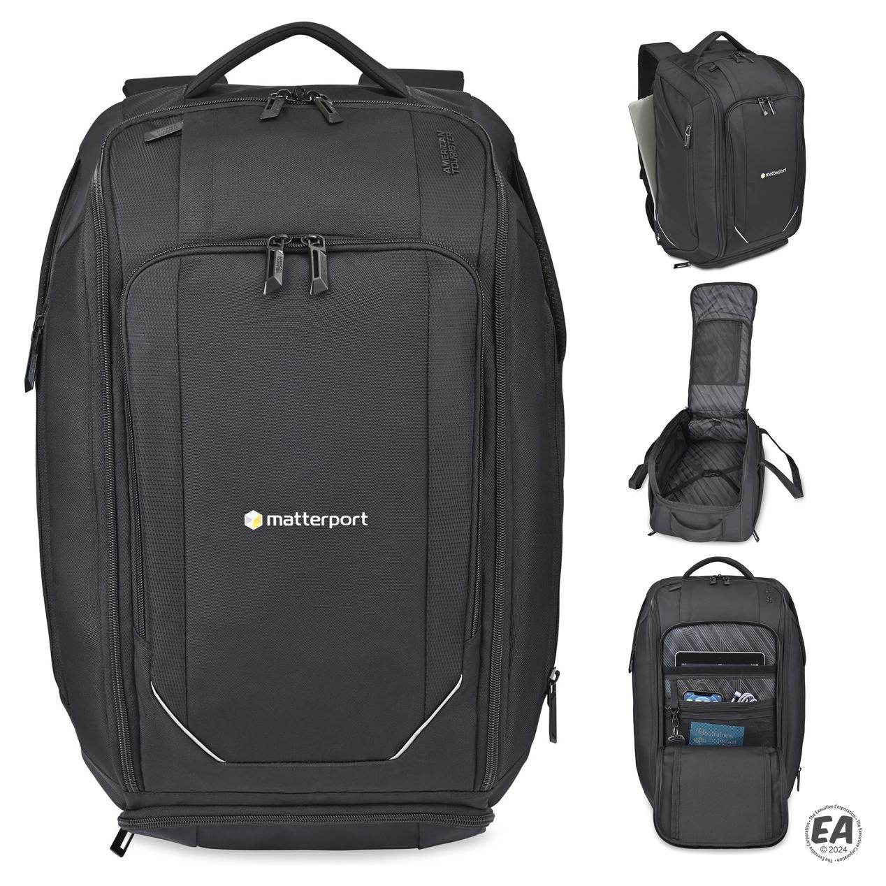 Customized American Tourister Zoom Turbo Convertible Backpack ...