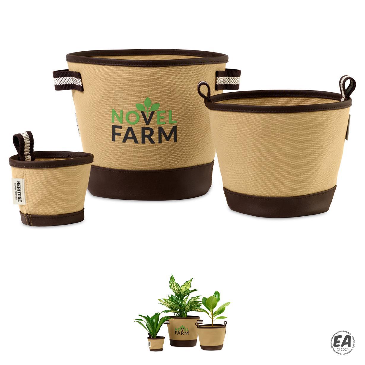 Promotional Heritage Supply?Plant, Grow and Store Trio of Pots ...