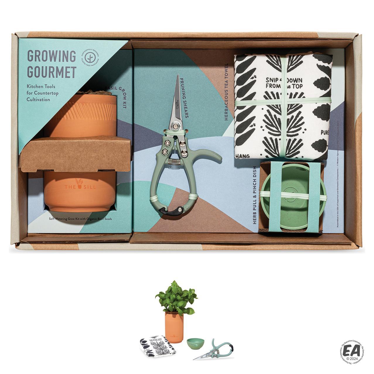 Promotional Modern Sprout Growing Gourmet Gift Set | Custom Health Gift ...