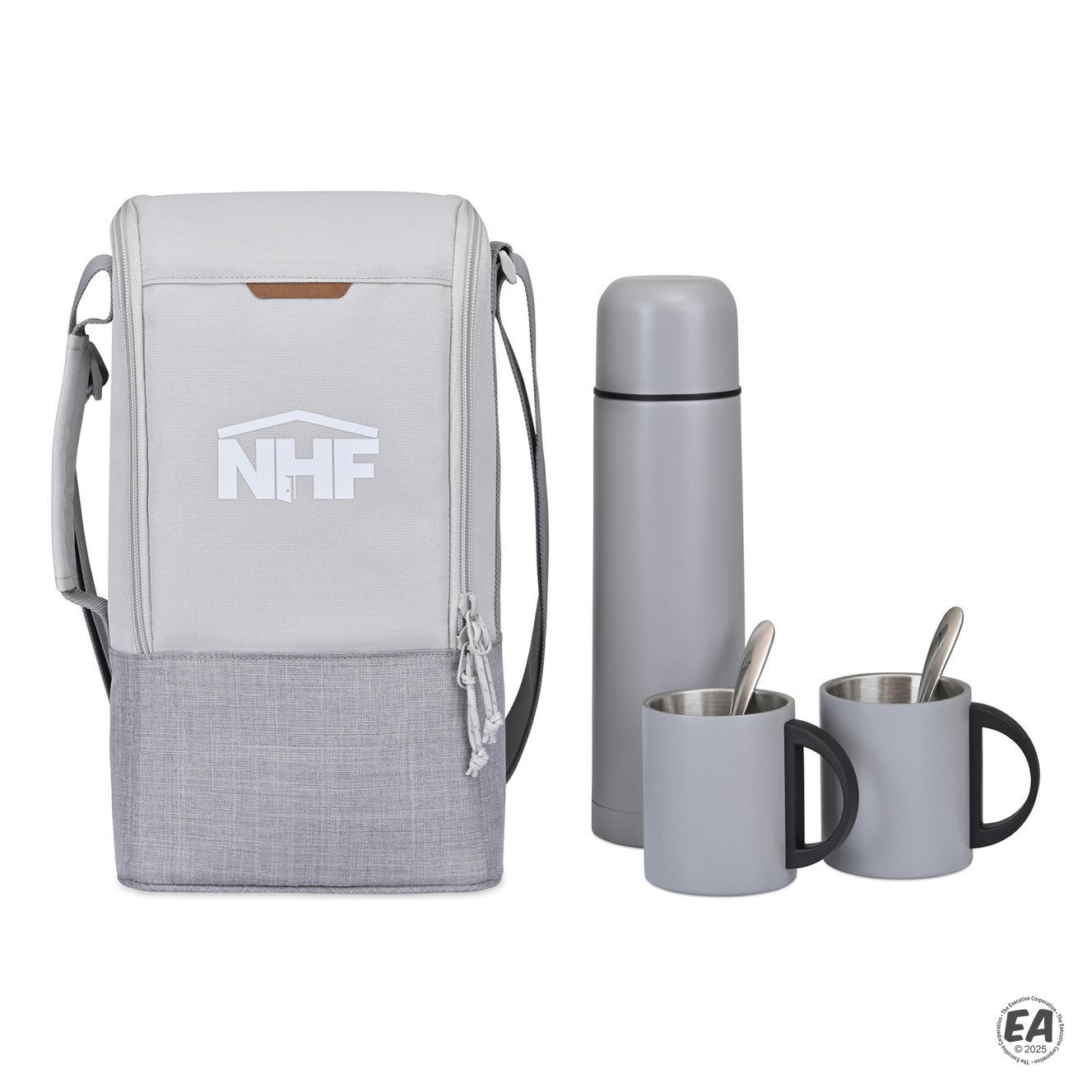 Customized Parkview Insulated Coffee-to-Go Carry Tote Kit: 24 oz ...