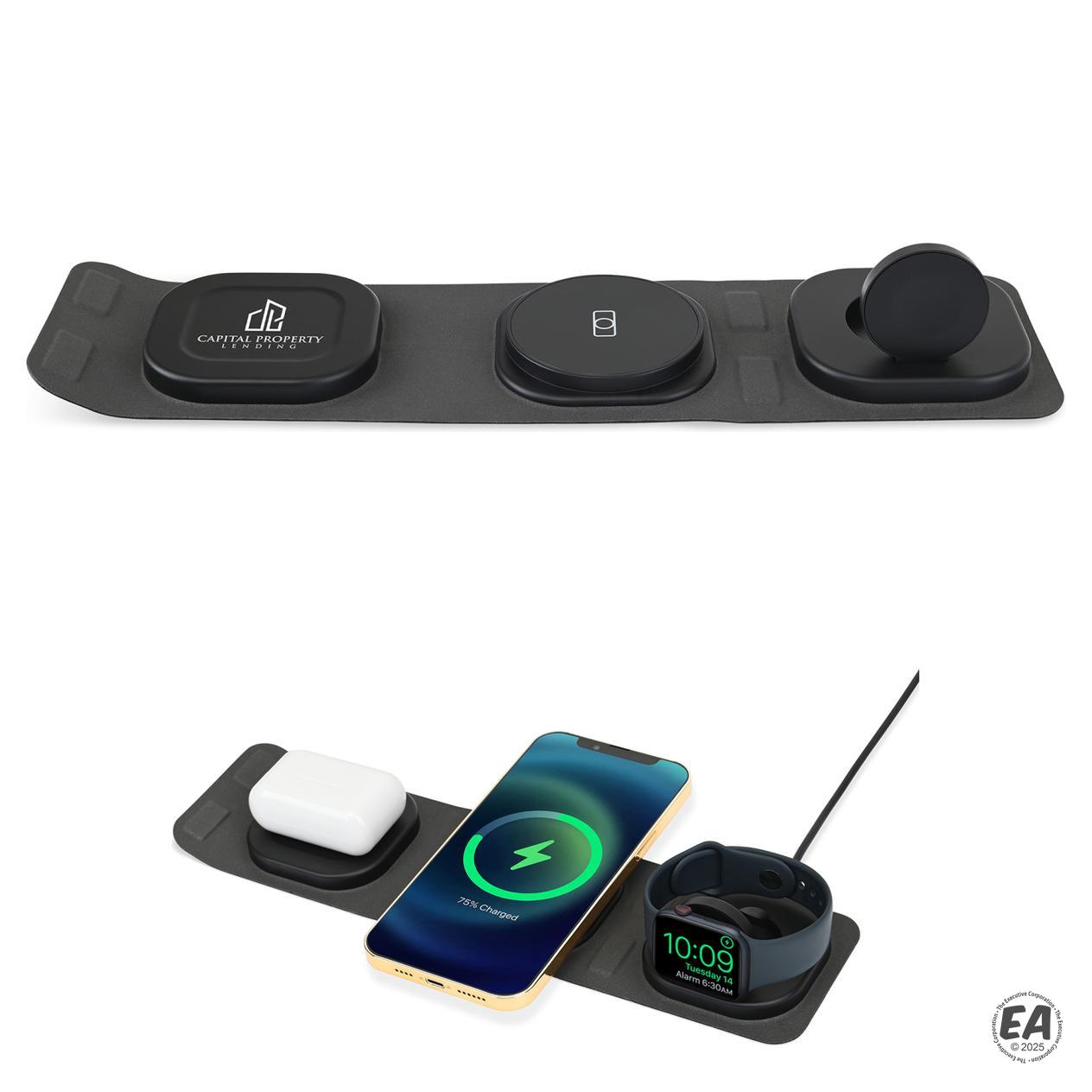 Promotional Newton Foldable Compact Wireless Charger | Customized ...
