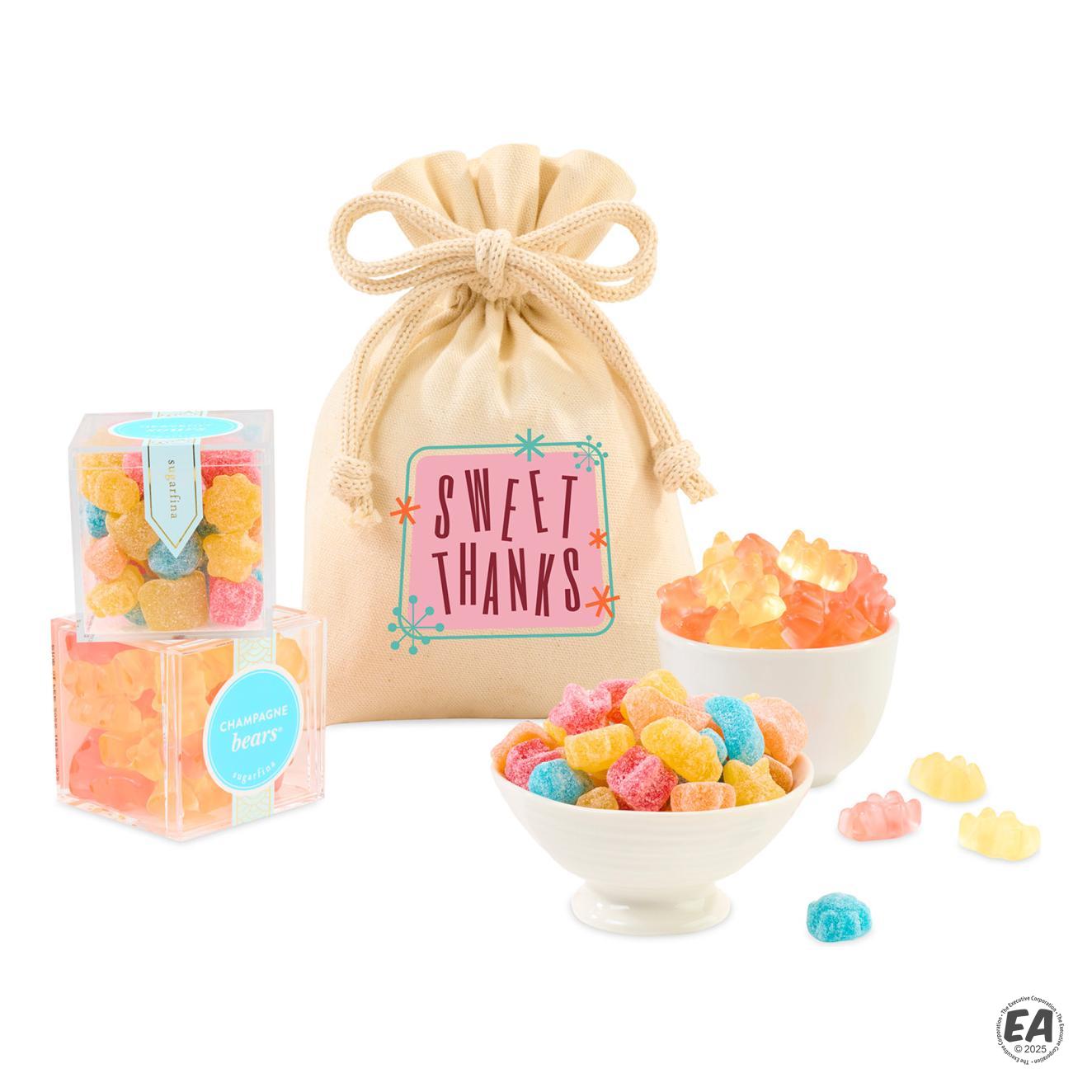 Customized Sugarfina Dynamic Duo of Favorites Gift Bag | Promotional ...