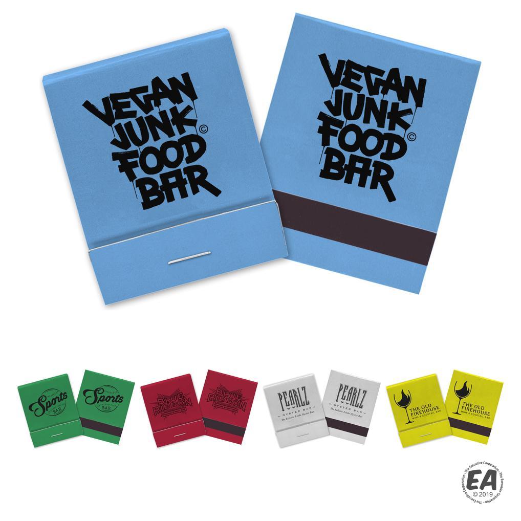 Custom 20 Strike Assorted Color Matchbooks | Branded Matches ...