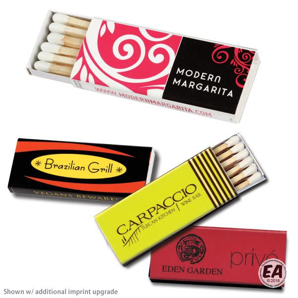 Customized Mini-Box 10 Wooden Stick Matches | Promotional Matches ...