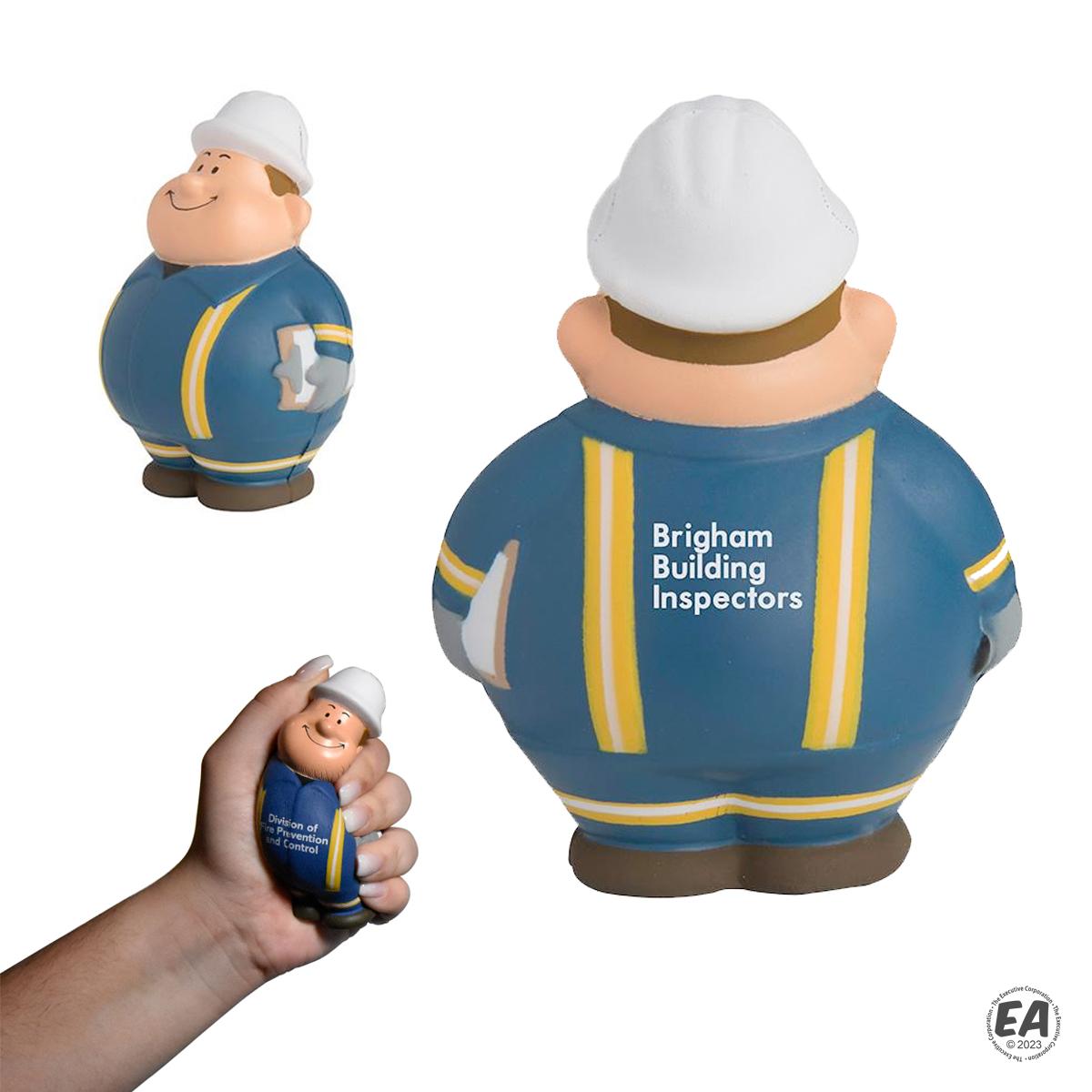 Branded Safety Bert Stress Reliever | Customized Stress Relievers ...